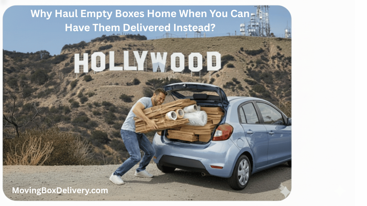 Los Angeles Moving Boxes Delivered to Your Door | Fast and Affordable